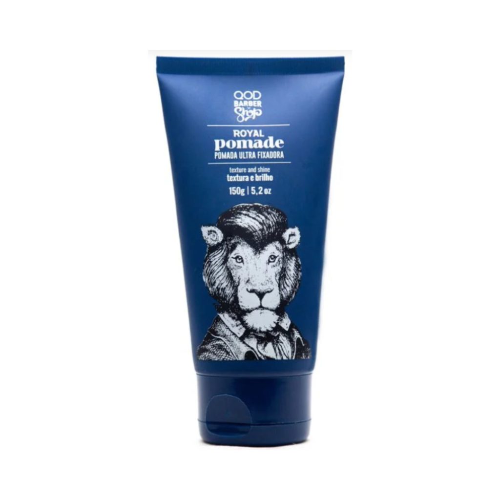Pomada Ultra Fijadora QOD Barber Shop Royal 150g - EduSil